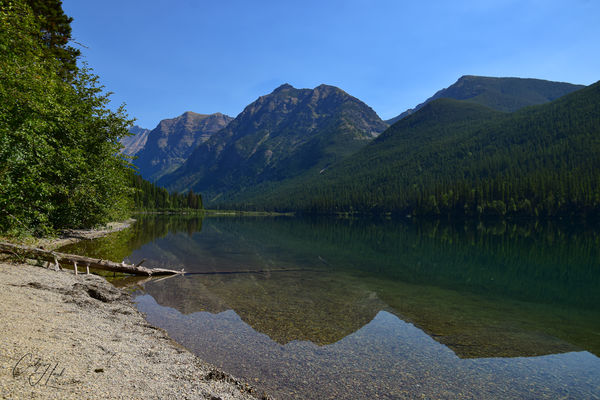 Harrison Lake Trail ride: Headed to Harrison Lake in Glacier National ...