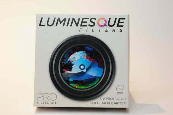 Luminesque 67mm Circular Polarizer and UV Slim PRO Filter Kit, new old ...