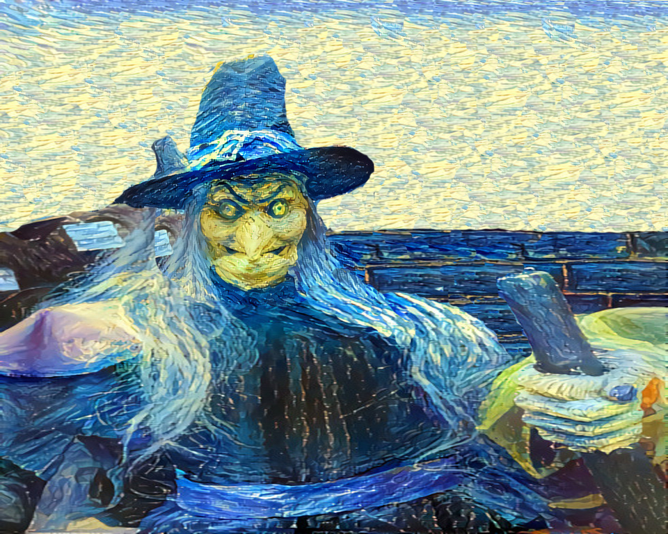 Halloween dp1: If suspected of being a witch they will float on water ...