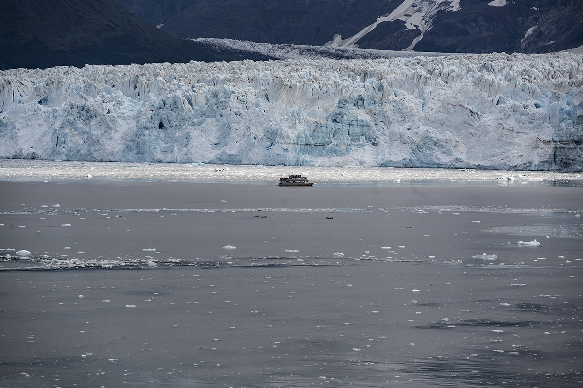 Little boat, big glacier: Cruising up the inland water way to Alaska...