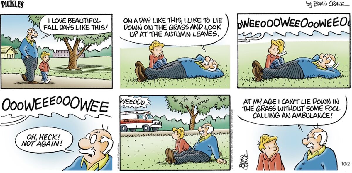 A Problem as I Get Older: People keep trying to help.
