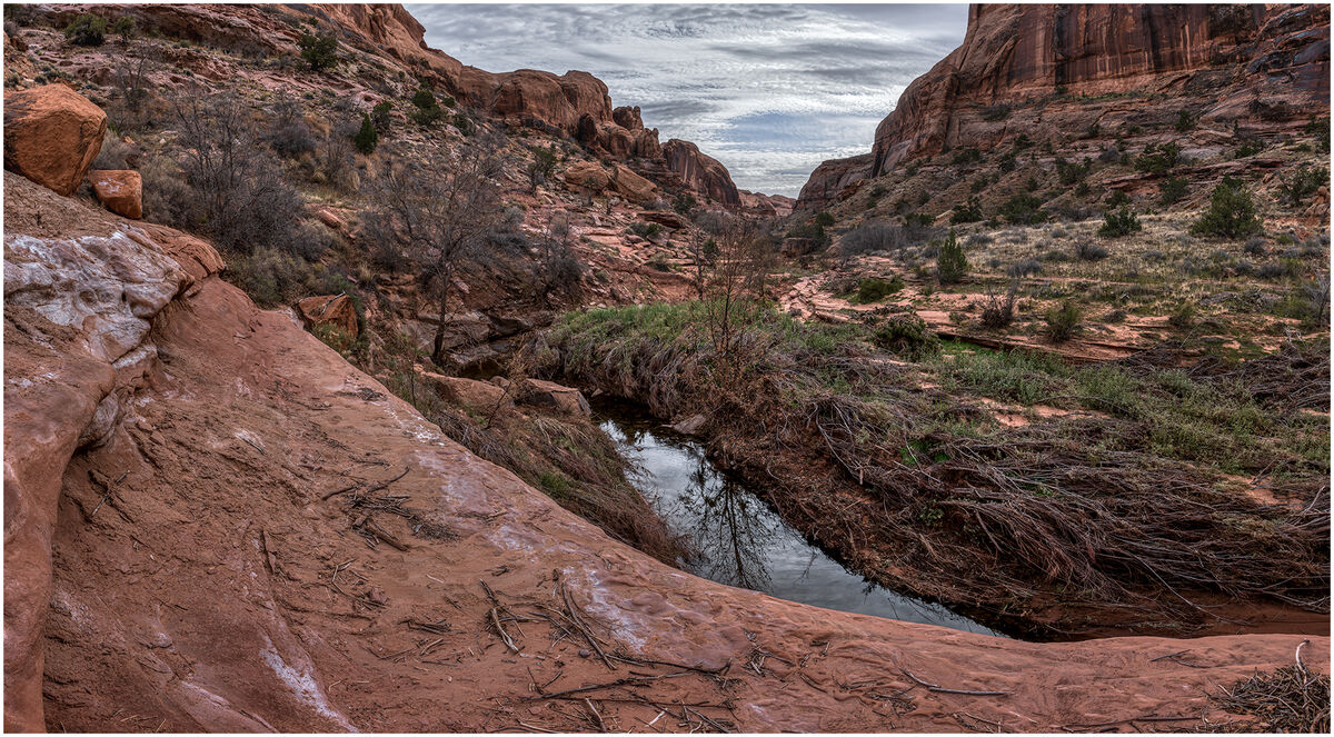 Grandstaff Canyon: A few miles upriver from the town of Moab. Named ...