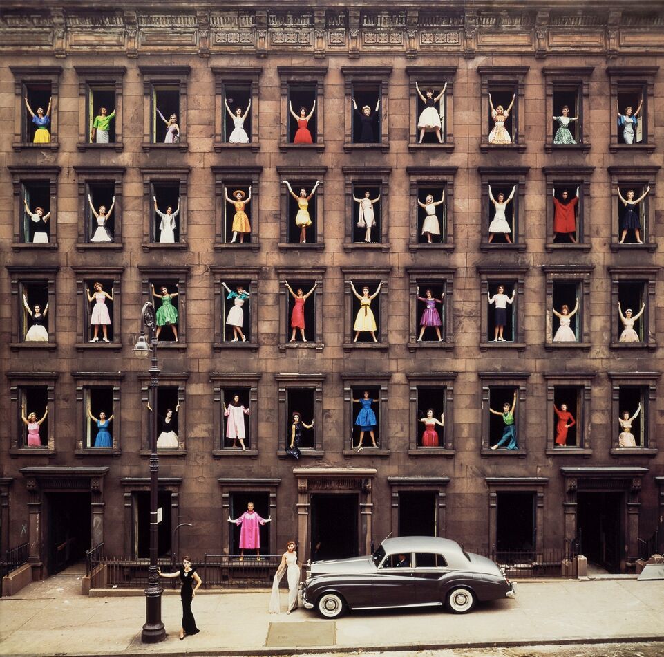 Girls in the Windows 1960: Girls in the Windows, 1960 taken from ...