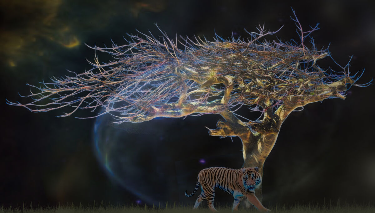 Fun with layers: All pictures from Pixabay...