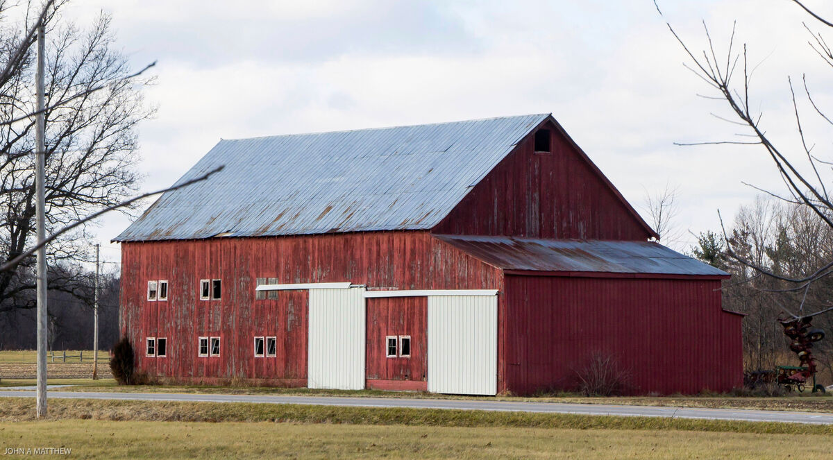 The Old Fuller Farm Barn: Once a dairy barn, it is now used primarily ...