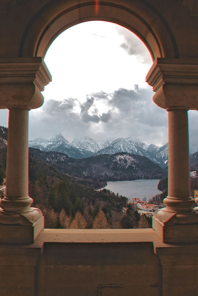 3D - Scenic: You will need a pair of anaglyph glasses to view it in 3D ...