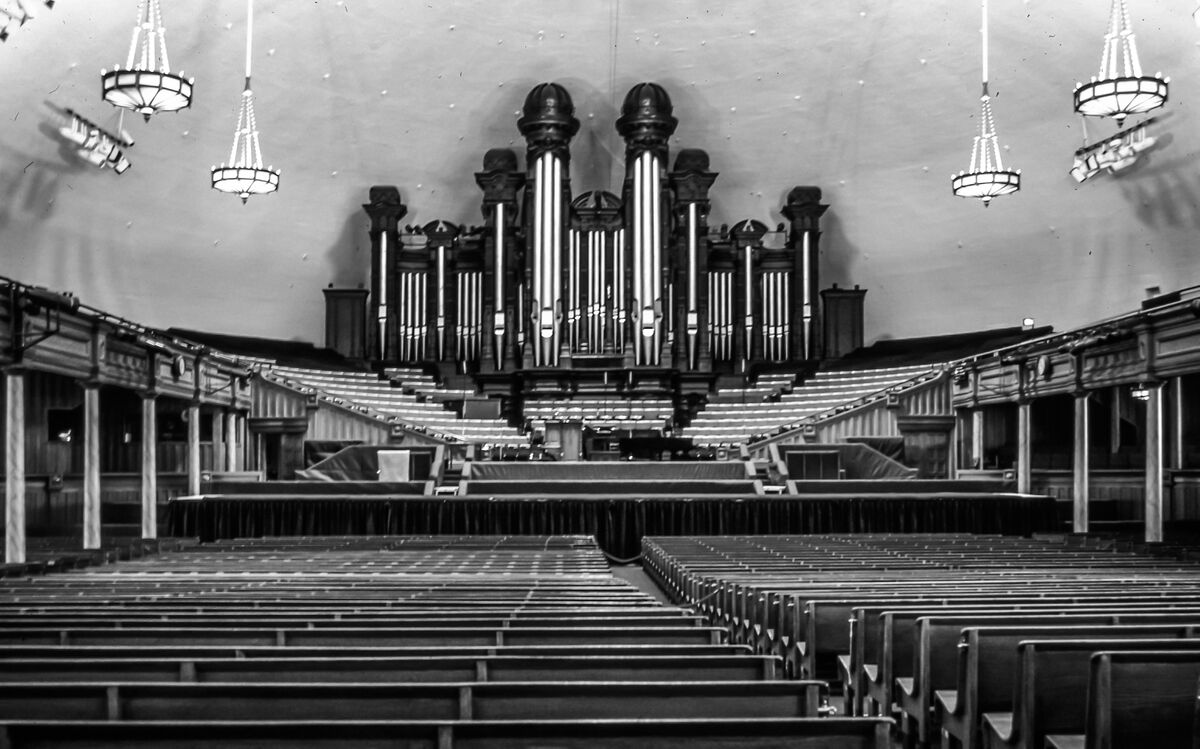 LDS Tabernacle: An interior shot of this amazing building and Organ ...