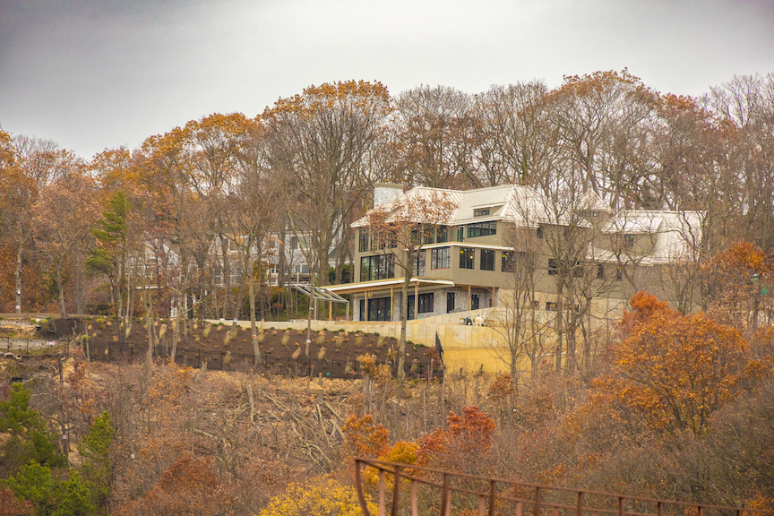 Port Jefferson Harbor: Port Jefferson Harbor on a rainy afternoon and ...