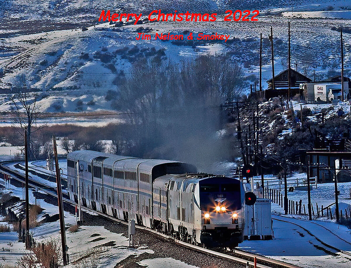 Merry Christmas 2022! On the second to the last day of 2013 Amtrak #6 ...