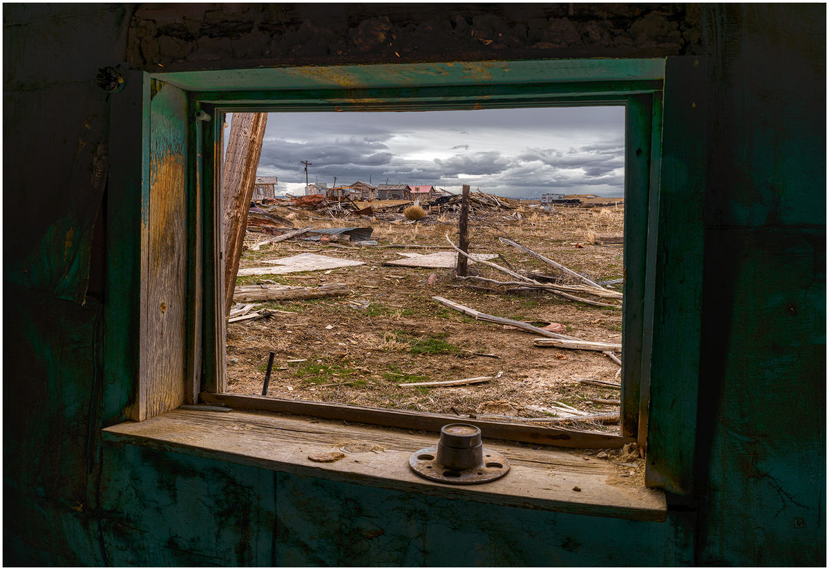 A View Through The Emerald Room Window: Though there is but a single ...
