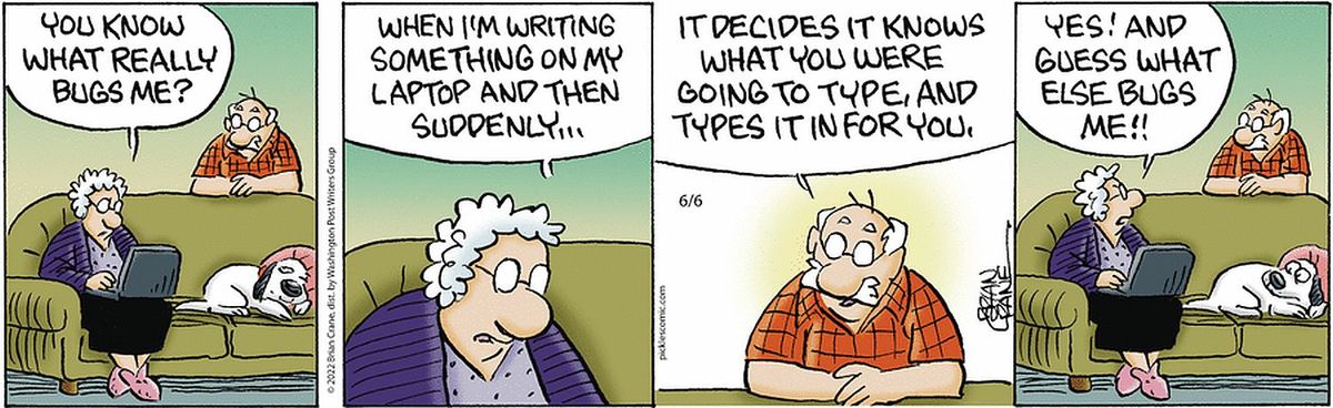 Recycling Comic Strips: They must do this when they're stuck for an ...