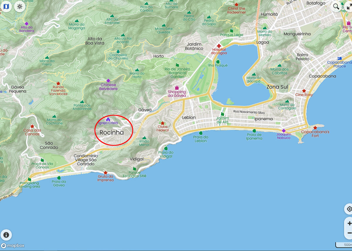 South America: Rio De Jainero Brazil - The Rocinha Favela: Since our ...