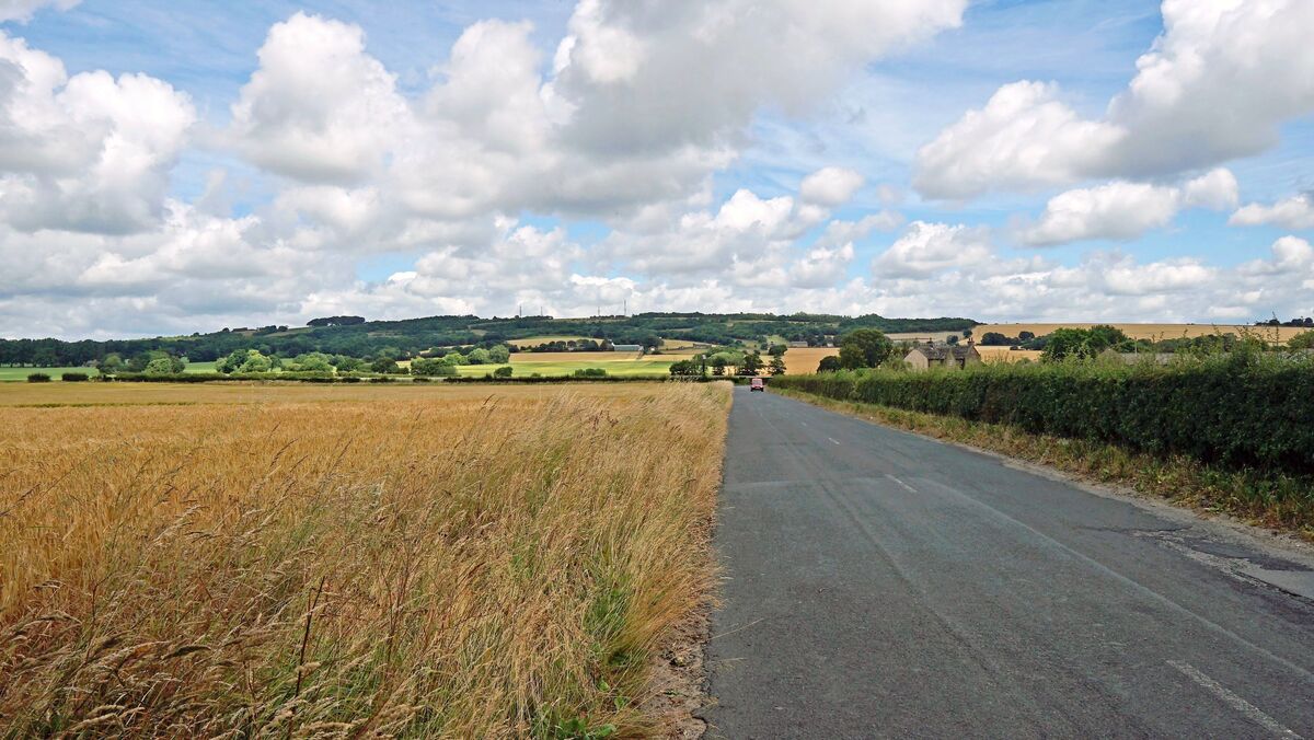 Billinge hill and Crank valley England ..... ....where looking very ...