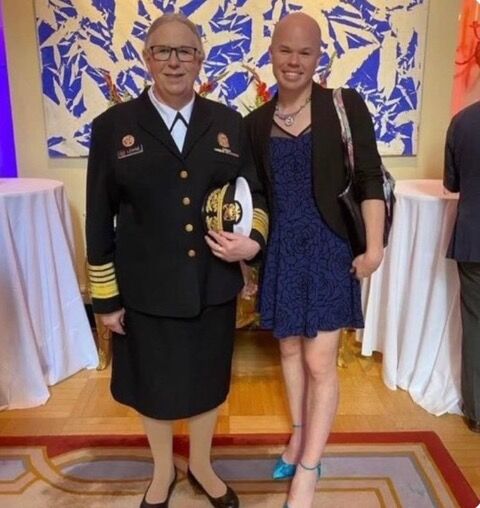 A Hilarious Duo: On the left is the Assistant Secretary at the ...