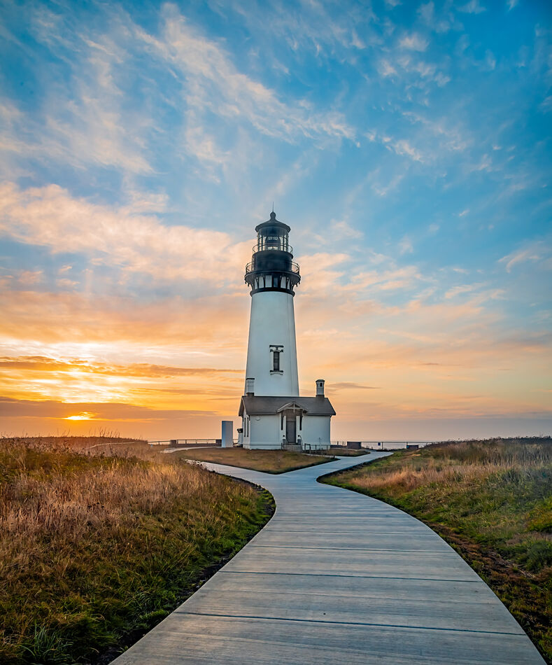 Oregon Lighthouses: Three Lighthouses along the Oregon Coast...