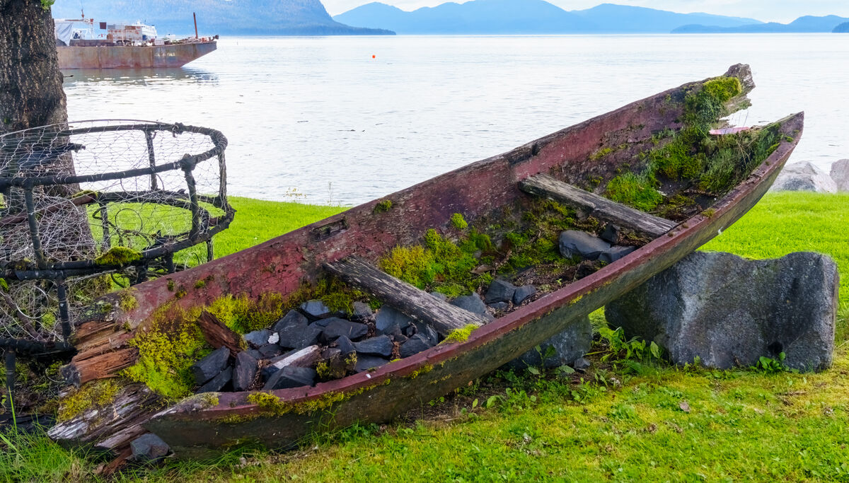 Alaska Cruise - VII: This set goes from the beach with the ancient ...