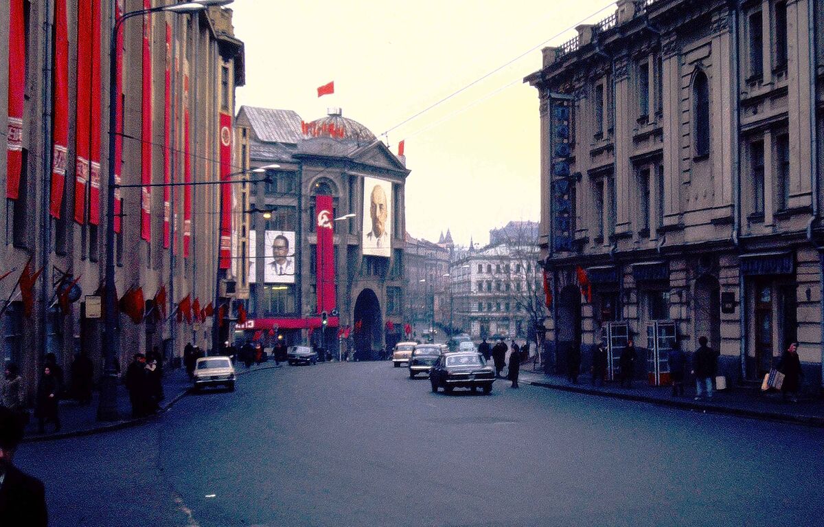 Moscow, December, 1972: At the 50th anniversary celebration of the USSR.