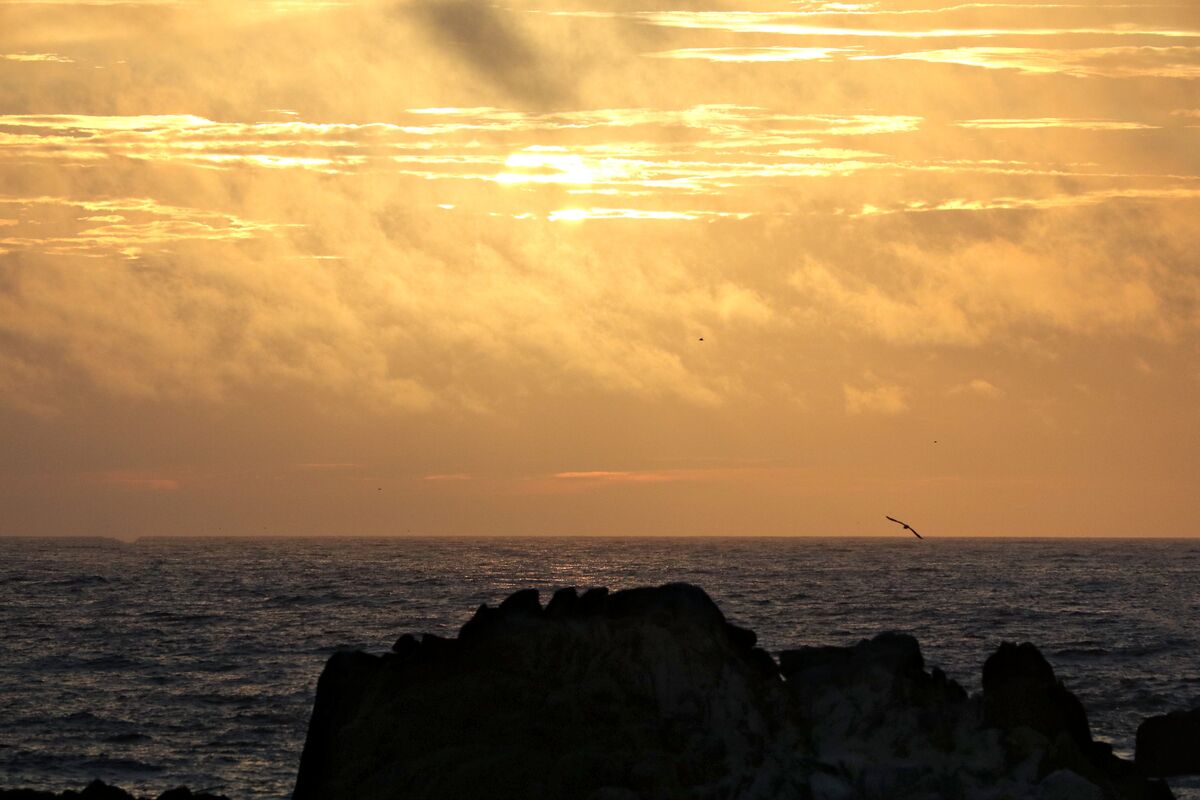 Sunset at Asilomar Beach: I wanted to experiment with different ISO ...
