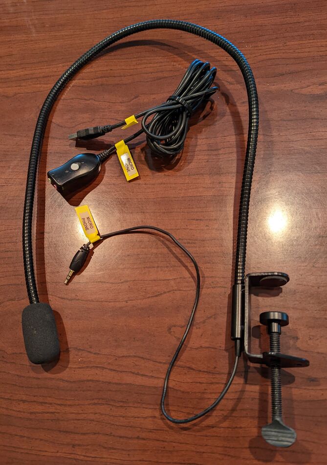 SOLD: Buddy Gooseneck Mic 7G USB Microphone w Adjustable Clamp: I've ...