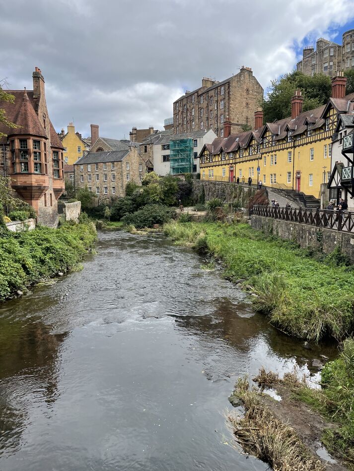 Dean Village, Edinburgh: Old socialist enclave and are where Robert ...