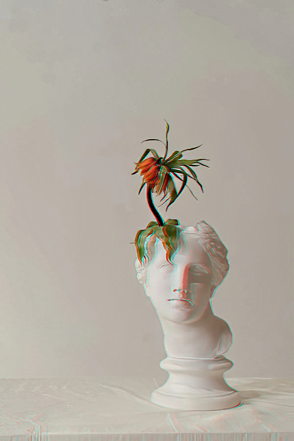 3D - Negative Space: You will need a pair of anaglyph glasses to view ...