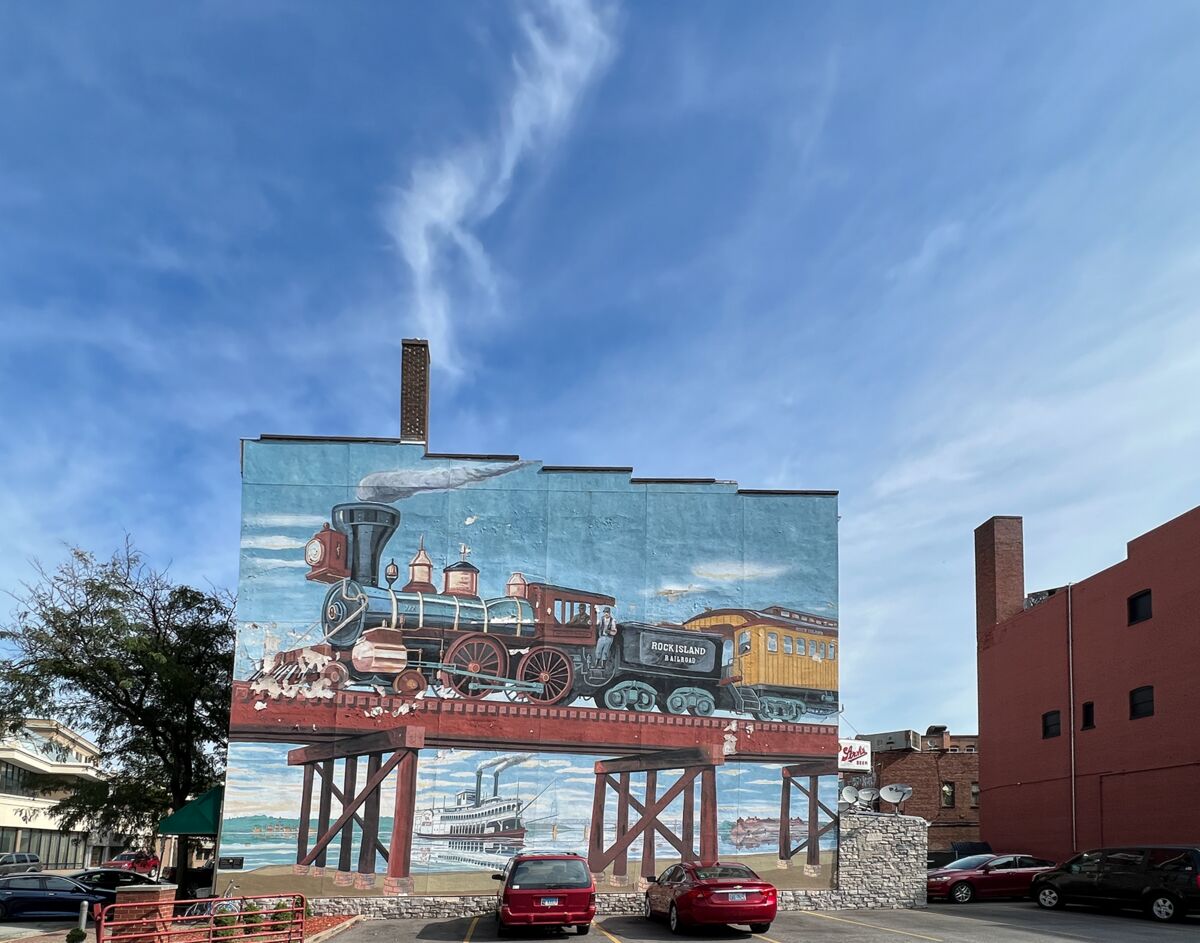 Street Murals: Recent road trip driving through Rock Island, IL. IPhone ...