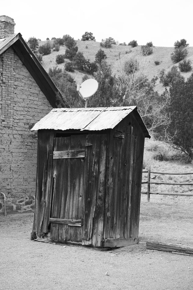 Renovated Outhouse: Saw this in New Mexico Ghost town. Hope the ...