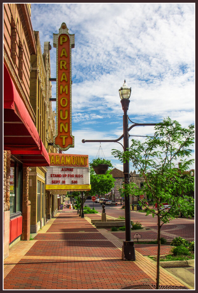 The Paramount: The Paramount Theater in Anderson, Indiana has a long ...