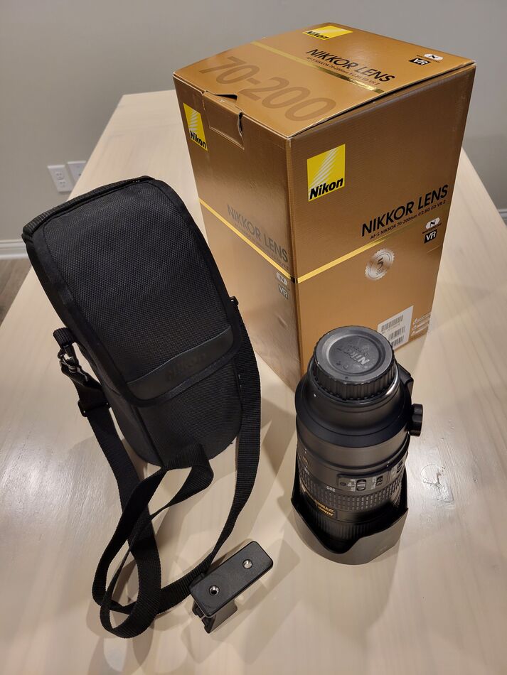 NIKON 70-200 Zoom Lens: NIKON 70-200 NIKKOR f/2.8 G ED VRII in ...