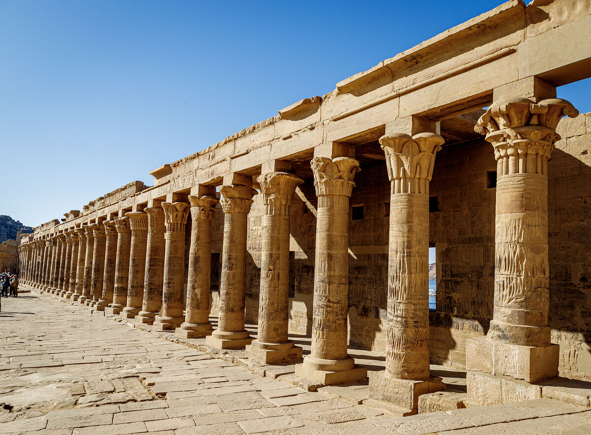 The Ancient Egyptian Temple of The Goddess Isis: The Ancient Egyptians ...