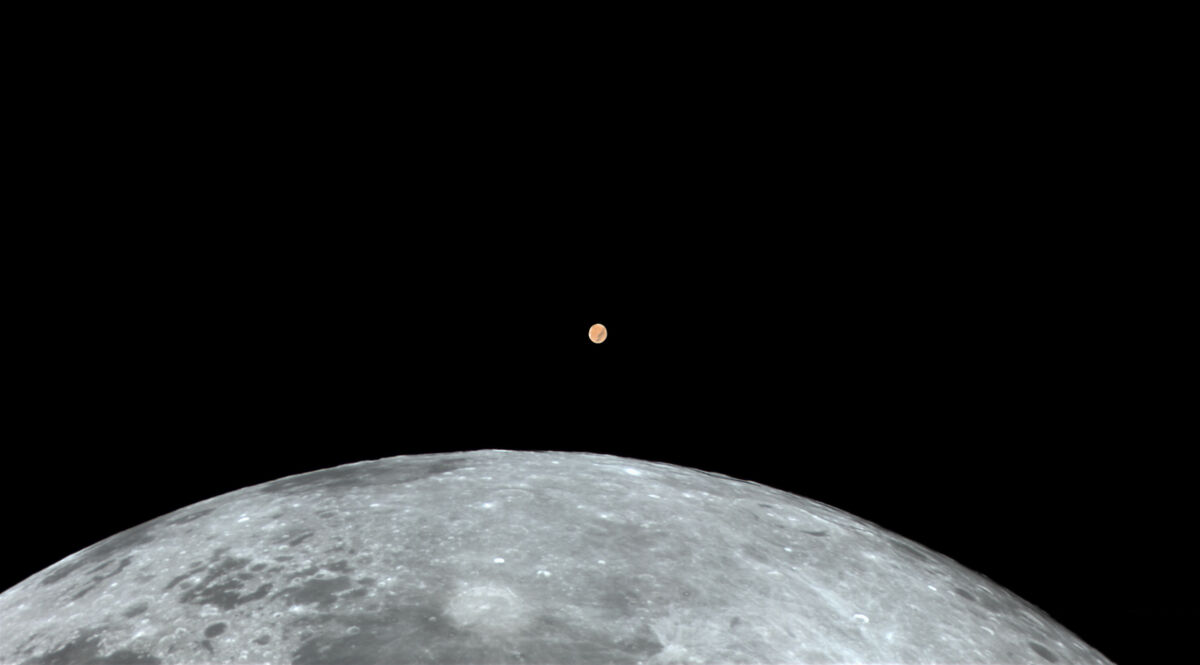 Mars Occultation: I finally got around to processing the video I took ...