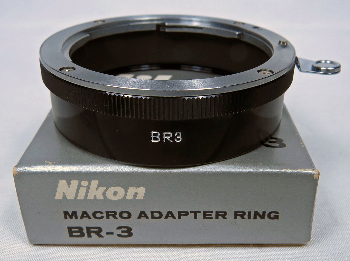 Nikon Macro Adapter Ring BR-3 Sold: Excellent condition in original box ...