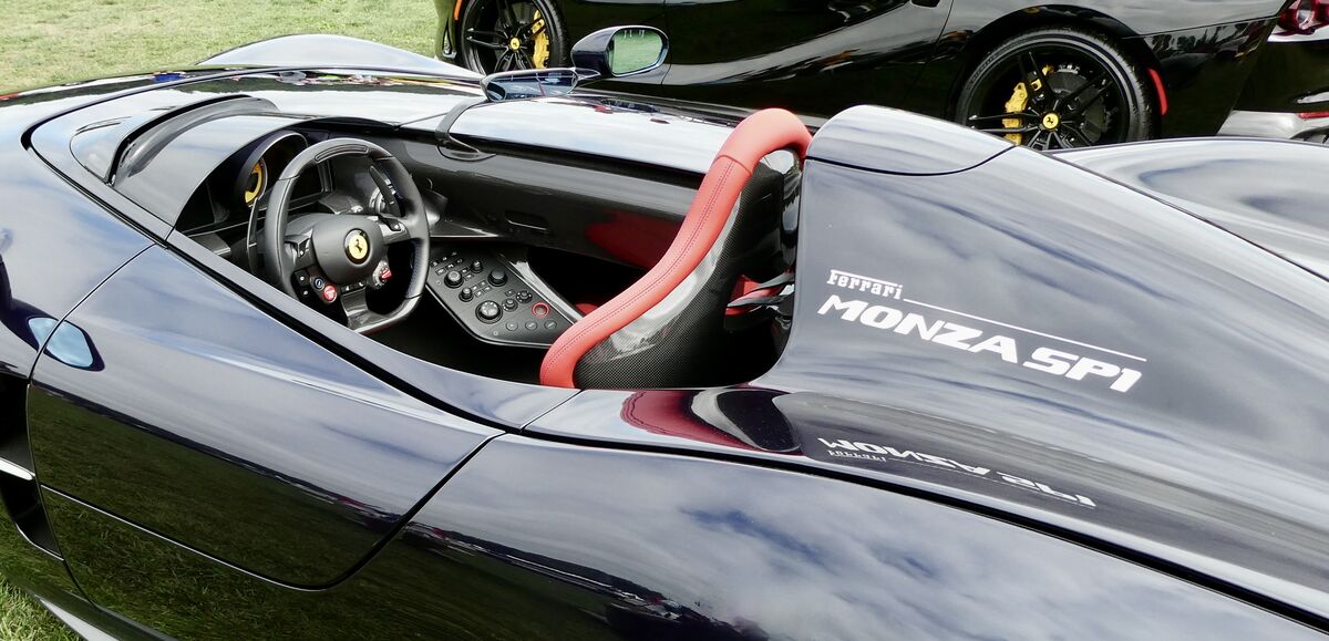 Ferrari Monza SP1 and SP2: I took these at the Farmington Ct. Polo ...