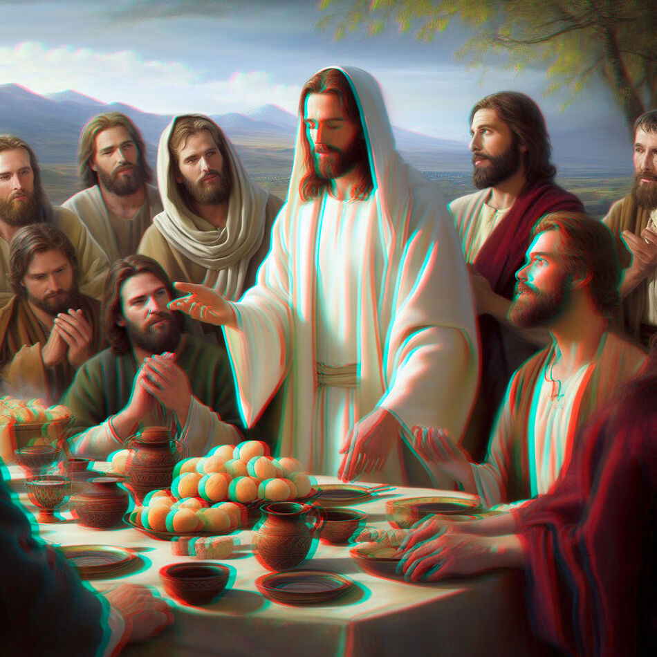 3D - Christianity: 3D conversion by SHG. Photo Credit: Bing Creation. A ...