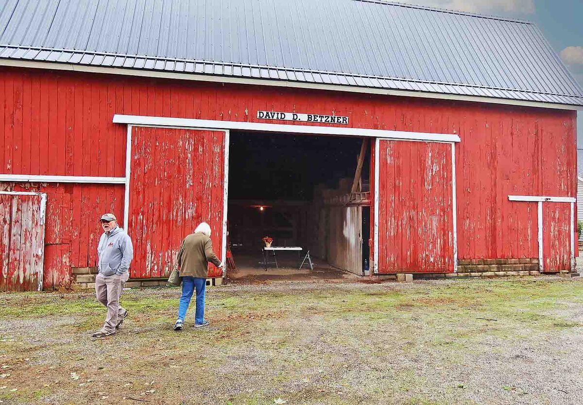 Another barn (the Betzner Barn) in Miami County, Indiana: These four ...