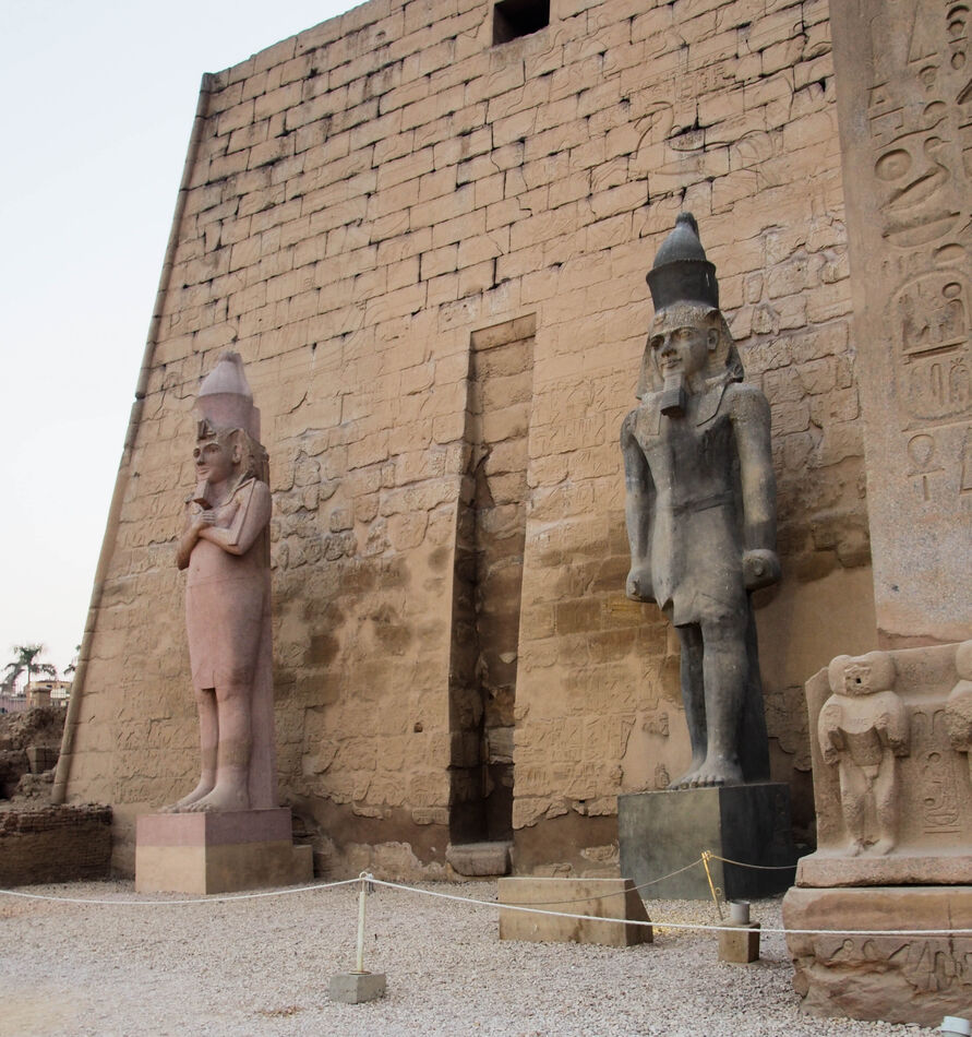 Egypt--Luxor: Temple at Luxor. Each temple is so different.