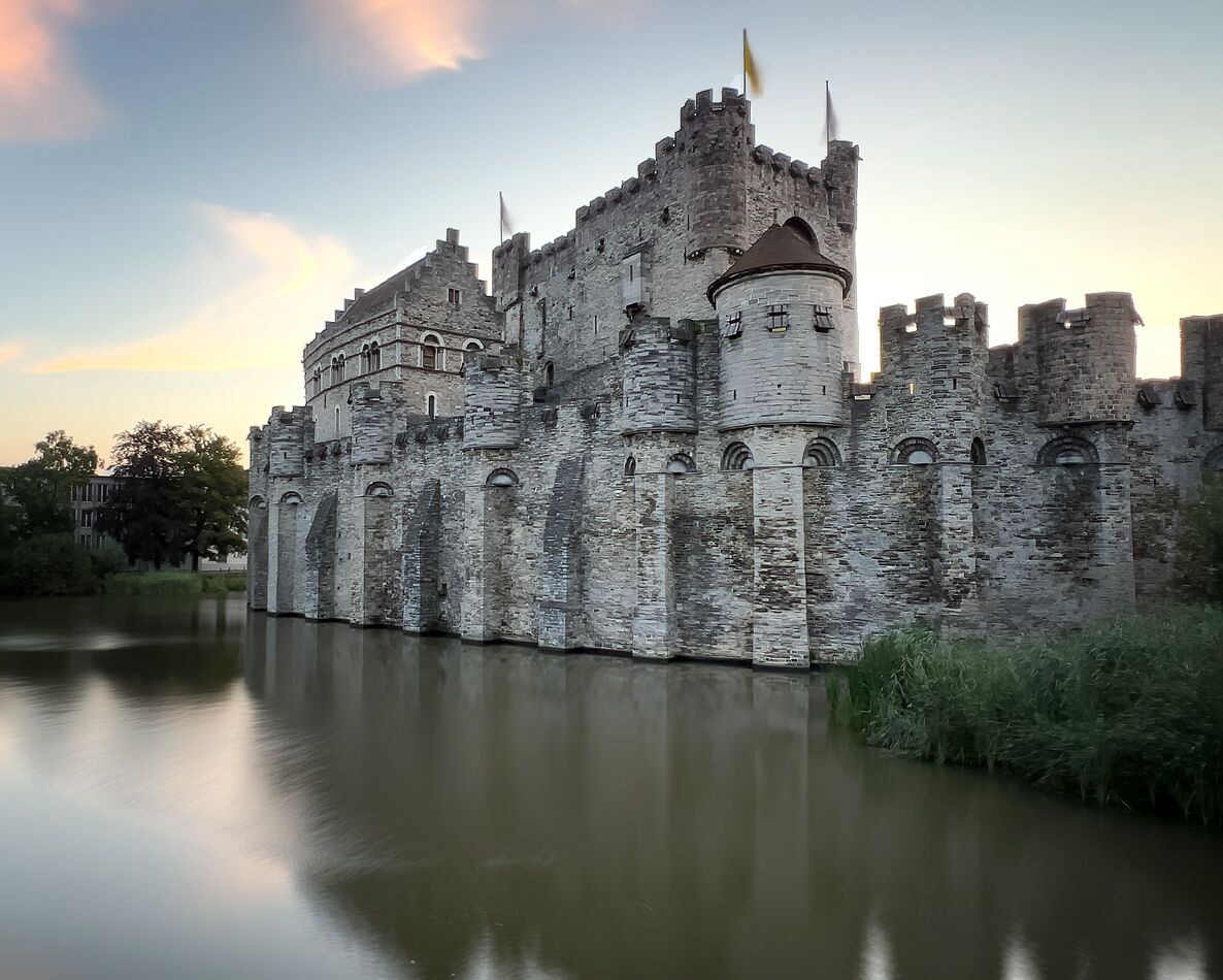 Gravensteen Castle, Ghent, Belgium 2023: Taken this past summer, early ...
