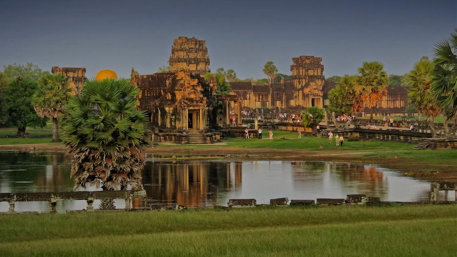 Angkor Wat Part 1 of 4: Here is the big one. Angkor Wat, located in the ...