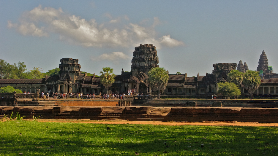 Angkor Wat Part 1 of 4: Here is the big one. Angkor Wat, located in the ...