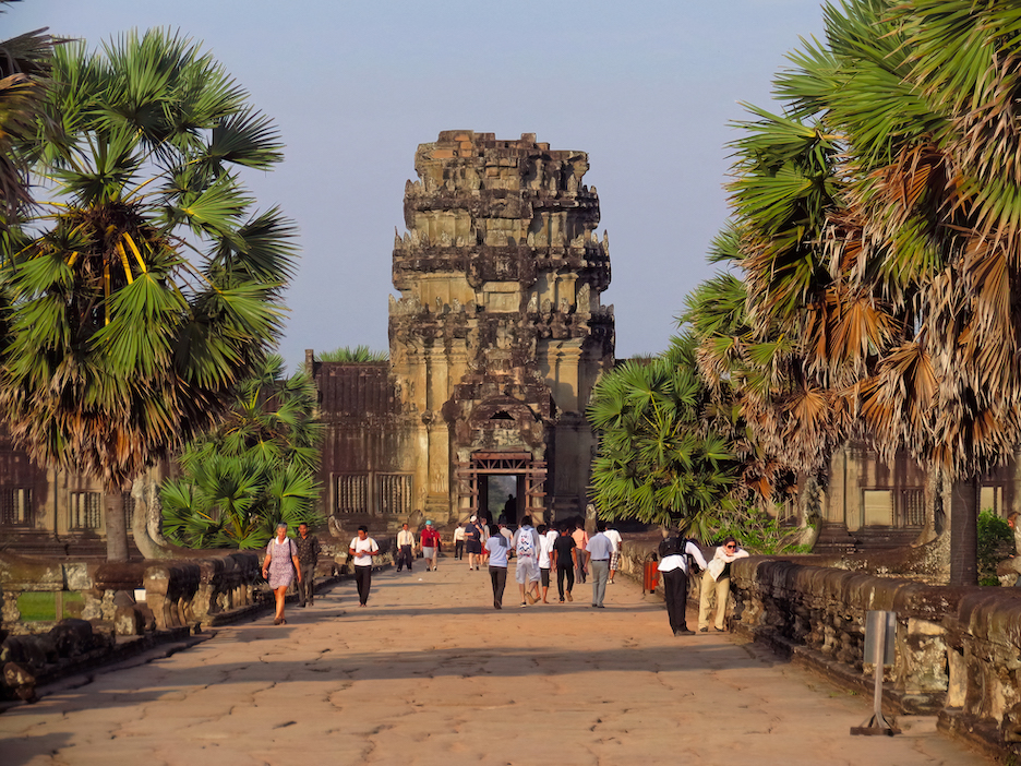 Angkor Wat Part 1 of 4: Here is the big one. Angkor Wat, located in the ...