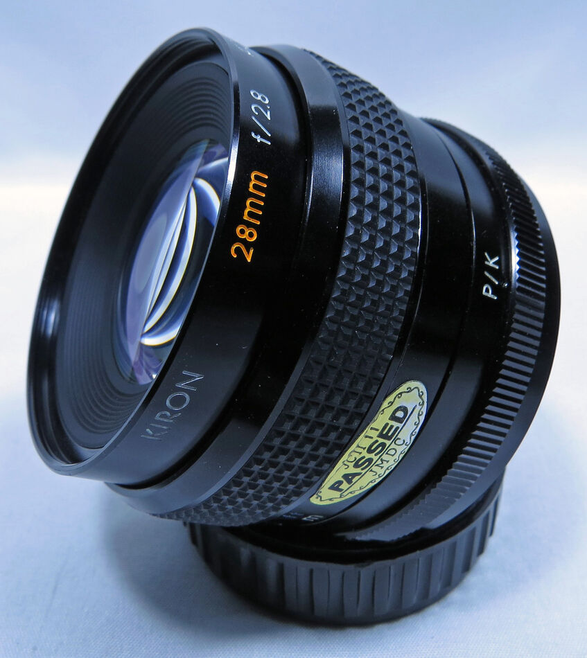 Kiron 28mm f/28 MC Kino Precision P/K (Pentax) Mount Exc. sold: Kiron ...