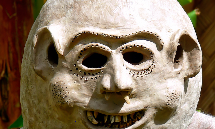 Mudmen of New Guinea: These photos were taken of the so called Mudmen ...