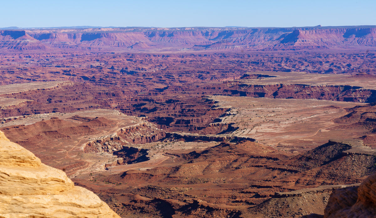 And just down the road . . : from Mesa Arch is another display of the ...
