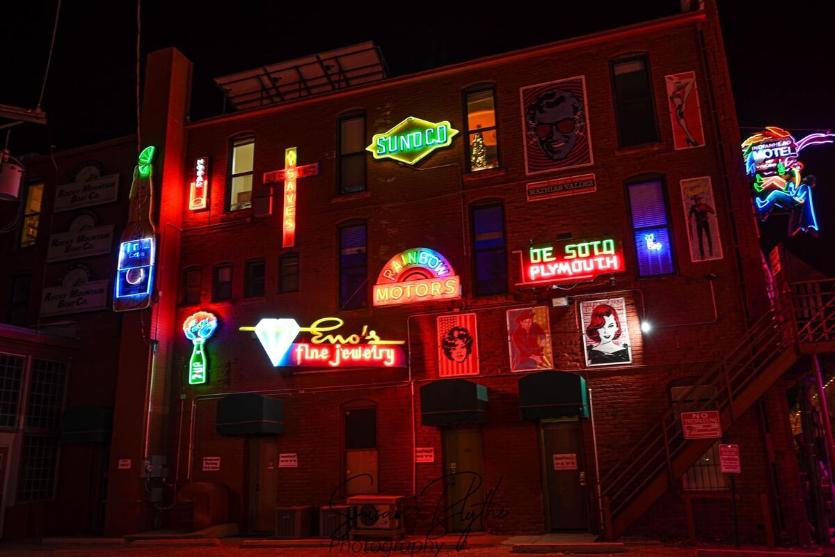 Neon Alley: This is Neon alley in Pueblo Colorado, this is my first ...