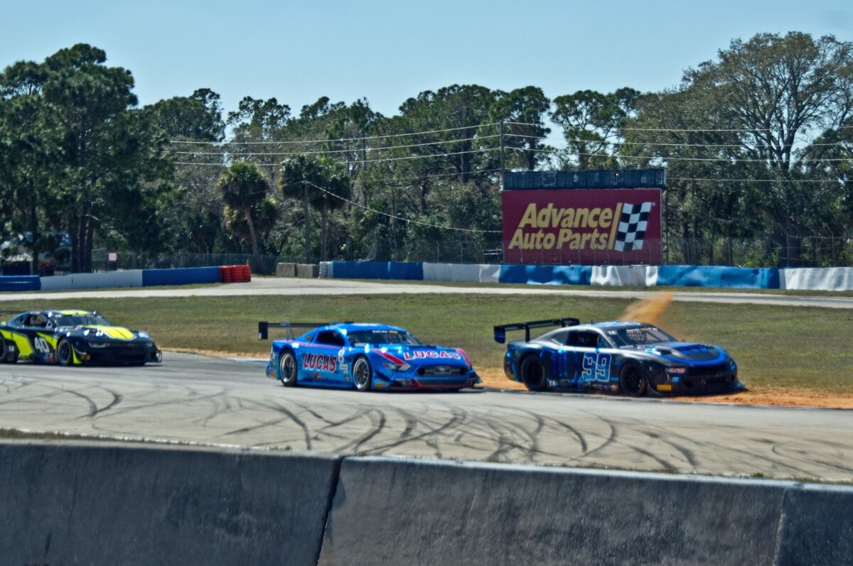 Trans Am Racing Action: Turn 7, the Hairpin, at the Sebring ...