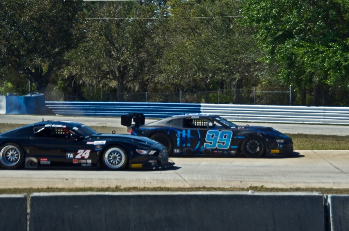 Trans Am Racing Action: Turn 7, the Hairpin, at the Sebring ...