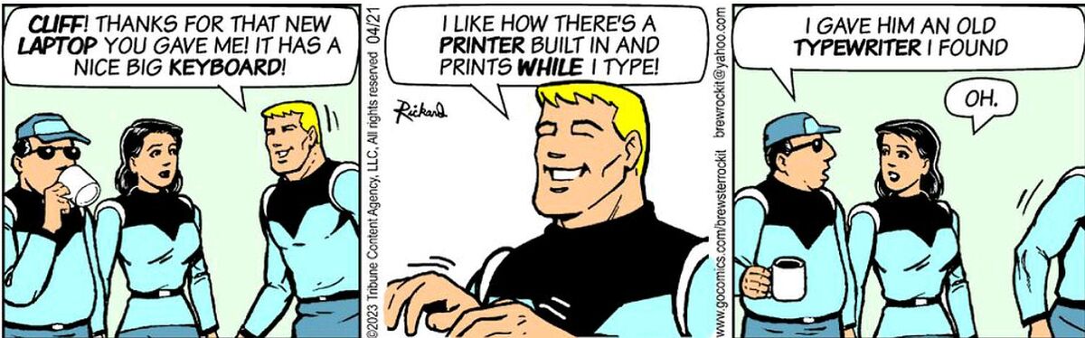 What's Old is New: Imagine a combination computer and printer. As you ...