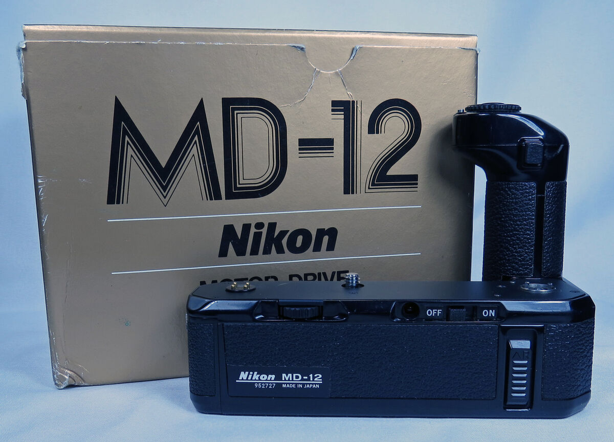 Nikon MD-12 Motor Drive: Excellent condition...tested and working fine ...