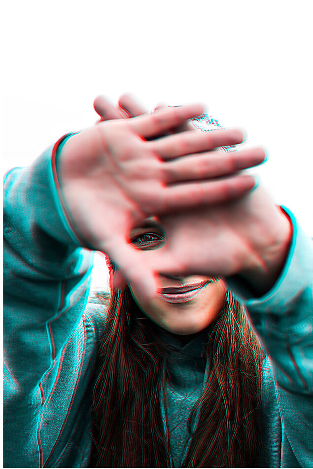 3D - Eye Looking At You: You will need a pair of anaglyph glasses to ...