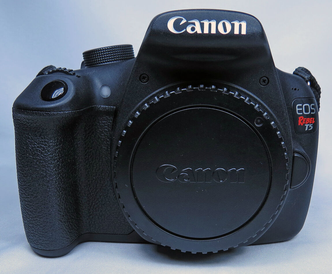 Canon EOS Rebel T5 18 Megapixel Camera Body Only Sold: Excellent ...